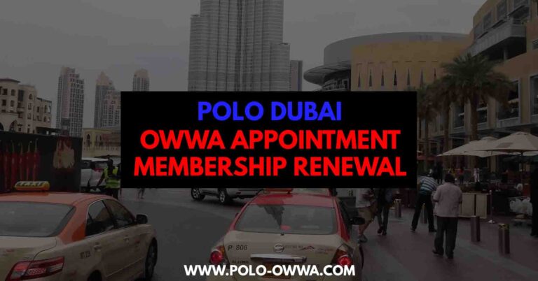Schedule OWWA Appointment Membership Dubai, UAE | POLO-OWWA