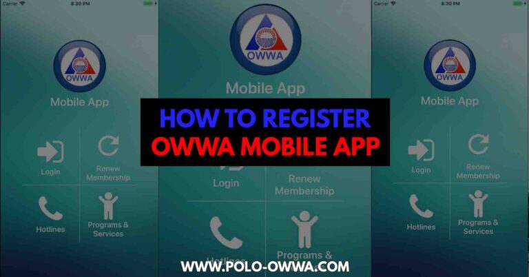OWWA Mobile App Registration Guide | POLO-OWWA