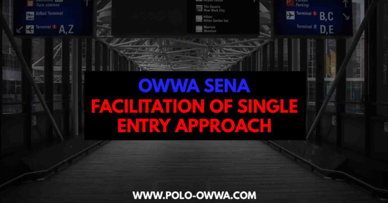 Facilitation of Single Entry Approach (SENA) | POLO-OWWA